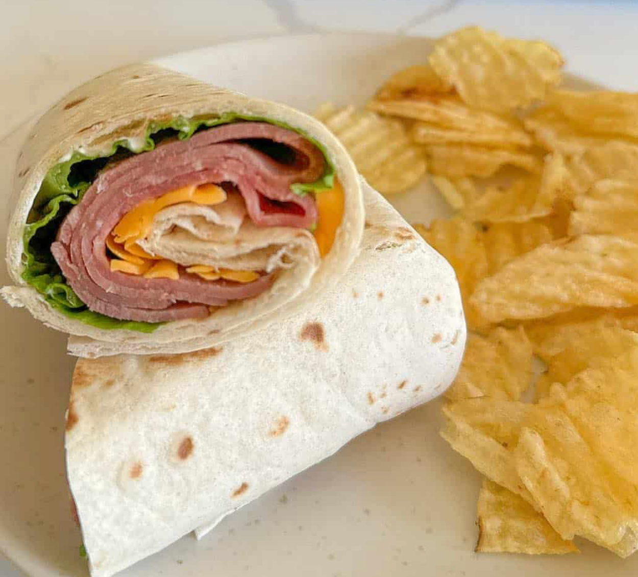 Roast Beef and Cheddar Wrap | Gochnauer Farms